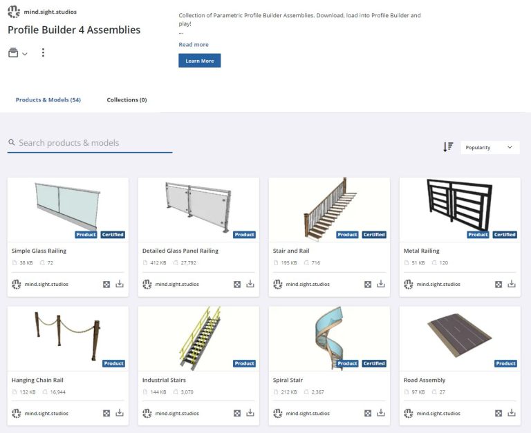 Download Free Profiles and Assemblies - Profile Builder 4